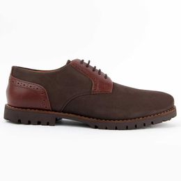 Purapiel Oxford-Schuh Herac3 Braun