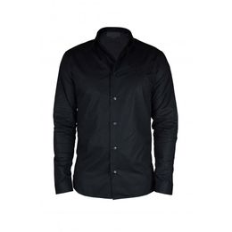 Philipp Plein Gold Cut LS Skull Hemd Schwarz