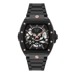 Philipp Plein The $keleton2.0 Schwarz Herren Armbanduhr PWJFA0725