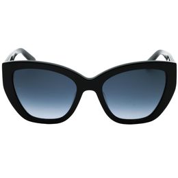 Dunkelgraue, schwarze Sonnenbrille mit SF-Linsen von Banana Republic