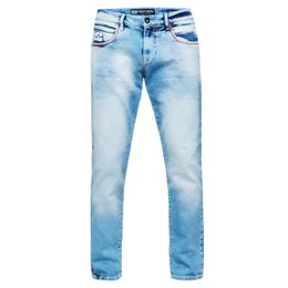 Rusty Neal Jeans Hose "TOYAMA" Regular Fit mit Kontrast Naht