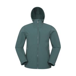 Mountain Warehouse - "Retreat" Softshelljacke Packable f&uuml;r Herren (Gr&uuml;n)