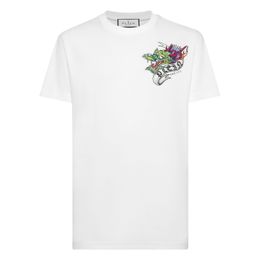 Philipp Plein T-Shirt Round Neck Ss Tattoo