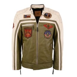 Top Gun Lederjacke TGJ1005