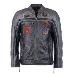 Top Gun Lederjacke TGJ1005