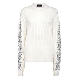 Philipp Plein Rundhalspullover Skull