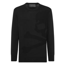 Philipp Plein Rundhalspullover Skull&Bones