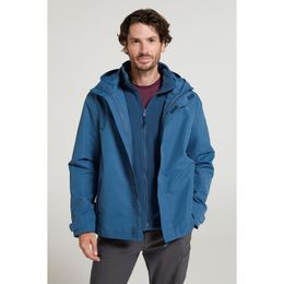 Mountain Warehouse - "Fell II" Jacke 3 in 1 f&uuml;r Herren (Dunkelblau)