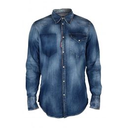 Dsquared2 Hemd Blau