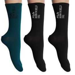 Fila Pack-3 Lange Baumwollsocken F5602 f&uuml;r Herren