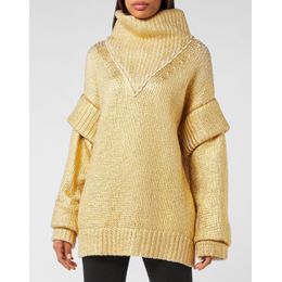 Philipp Plein Rollkragenpullover Hexagon