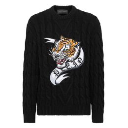 Philipp Plein Rundhalspullover Tattoo