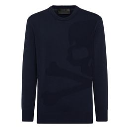 Philipp Plein Rundhalspullover Skull&Bones