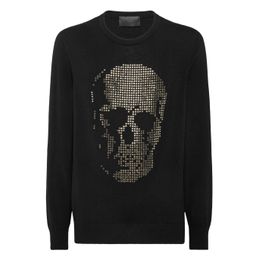 Philipp Plein Rundhalspullover Skull