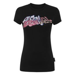 Philipp Plein T-Shirt Slim Fit Bombing Graffiti