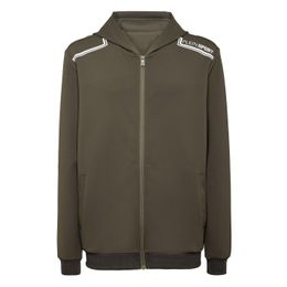 Plein Sport Sweatjacke Mit Kapuze