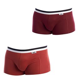 Pack-2 Boxershorts DIM Basic Atmungsaktives Gewebe D05H2 f&uuml;r Herren