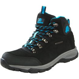 GUGGEN Mountain Damen Trekkingschuhe Wildleder Blau
