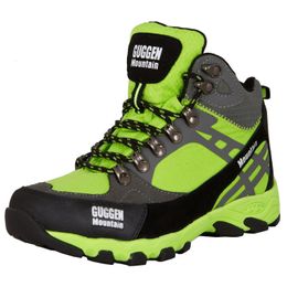 GUGGEN Mountain Damen Frauen Wanderschuhe Gr&uuml;n