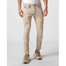Philipp Plein Jeans Skinny Fit Paisley