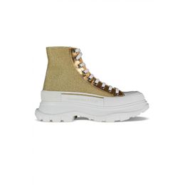 Alexander McQueen Sneakers Tread Slick Gelb