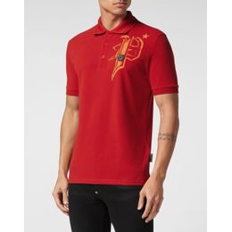 Philipp Plein Poloshirt Skull&Bones