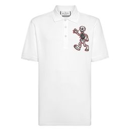 Philipp Plein Poloshirt Skull