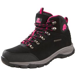 GUGGEN Mountain Damen Trekkingschuhe Wildleder Pink