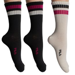 Fila 3er-Pack lange Baumwollsocken F3609 f&uuml;r M&auml;nner und Frauen