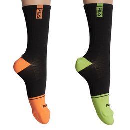 Fila Pack-2 Lange Fahrradsocken F2524 f&uuml;r Herren und Damen