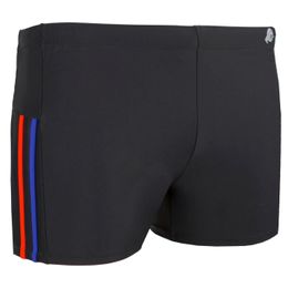 GUGGEN Mountain Herren Badehose eng anliegend gestreift Boxerbadehose