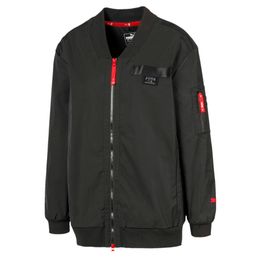 Puma x Adriana Lima Long Black Womens Bomber Jacke 519149 01