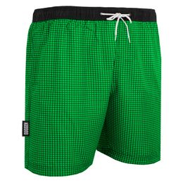 GUGGEN Mountain Herren Badehose Kariert