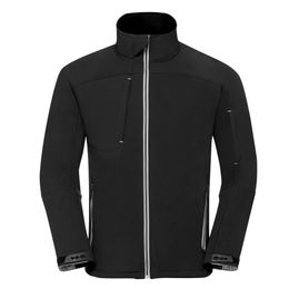 Russel Athletic Russell Herren Bionic Softshell Jacke (Schwarz)