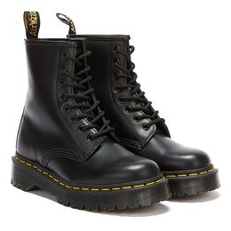 Shoppen Sie Nach Dr. Martens 1460 Bex Glatte Lederstiefel In Schwarz