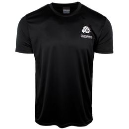 GUGGEN Mountain Herren Fitness Funktionsshirt T-Shirt Sport Outdoor Black