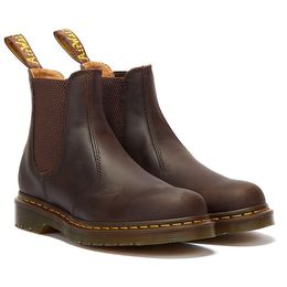 Dr. Martens Einkaufen F&uuml;r 2976 Ys Verr&uuml;cktes Pferd Damenstiefel In Braun