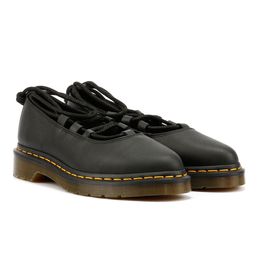 Dr. Martens Elphie II Virginia Lederschuhe F&uuml;r Damen In Schwarz