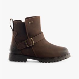 Hush Puppies Wakely Damenstiefel aus braunem Leder
