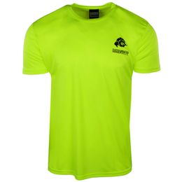 GUGGEN Mountain Herren Fitness Funktionsshirt T-Shirt Sport Outdoor Gelb