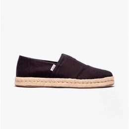 Toms Shoes ALP ROPE 2.0 Herren Espadrilles Schwarz