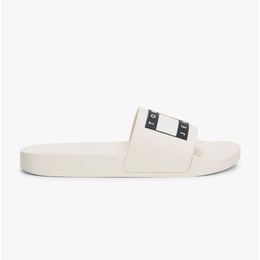 Tommy Hilfiger TJ POOL SLIDES Herren-Sandalen Ecru