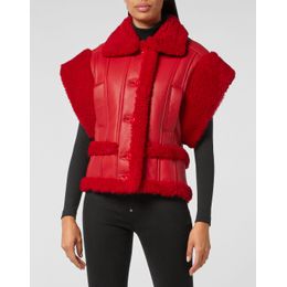 Philipp Plein Lederweste Gothic Plein