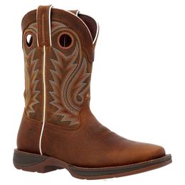 Durango Rebel Leder Herren Stiefel in Sattelbrown