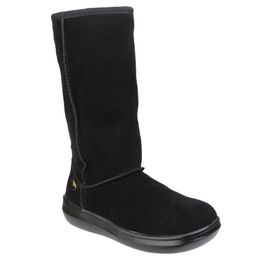 Rocket Dog - Damen Stiefel "Sugardaddy", Wildleder (Schwarz)