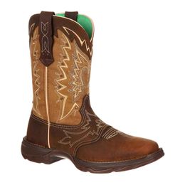 Durango Lady Rebel Leder Damen Nikotin/Braune Stiefel