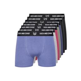 Duck and Cover - "Anvilli" Boxershorts f&uuml;r Herren(7er-Pack) (Bunt)