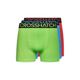 Duck and Cover - "Highlighter" Boxershorts f&uuml;r Herren (3er-Pack) (Gr&uuml;n/Rot)