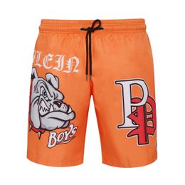 Philipp Plein Badehose Bulldogs