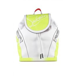 Christian Louboutin Explorafunk Rucksack Wei&szlig;